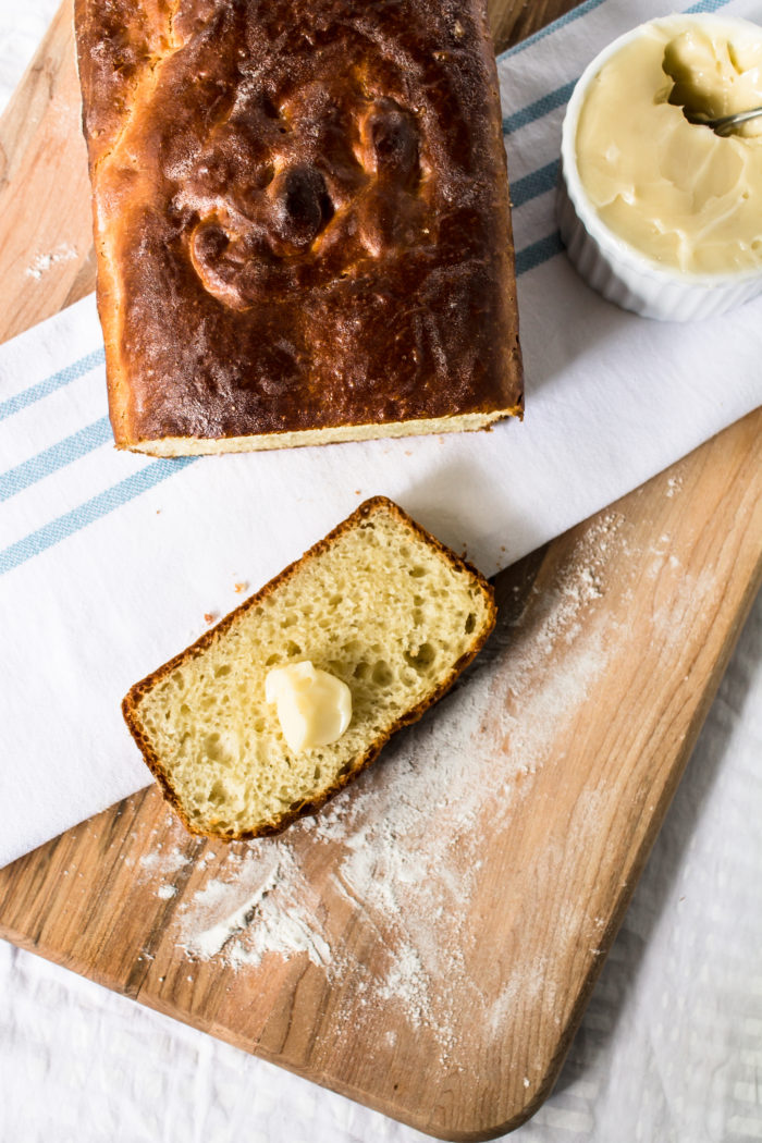 sally lunn bread with honey butter - Pass the Cookies