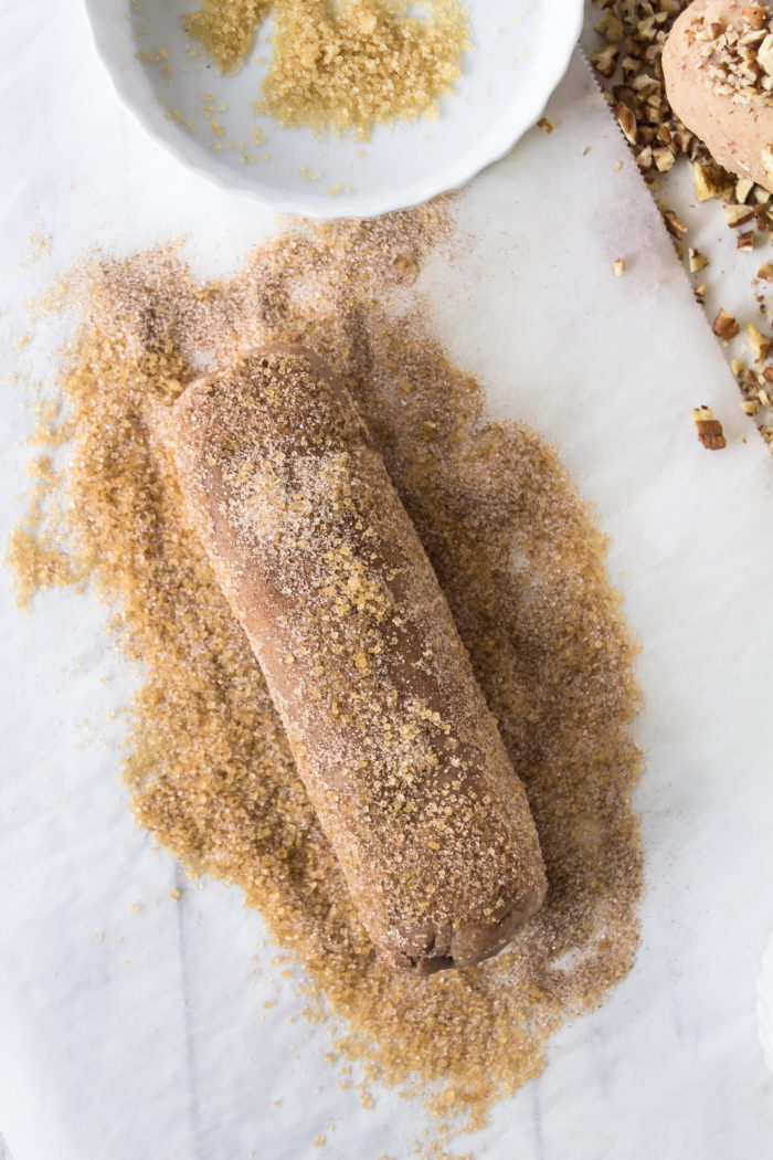 brown butter pecan sandies and cinnamon icebox cookies - Pass the Cookies