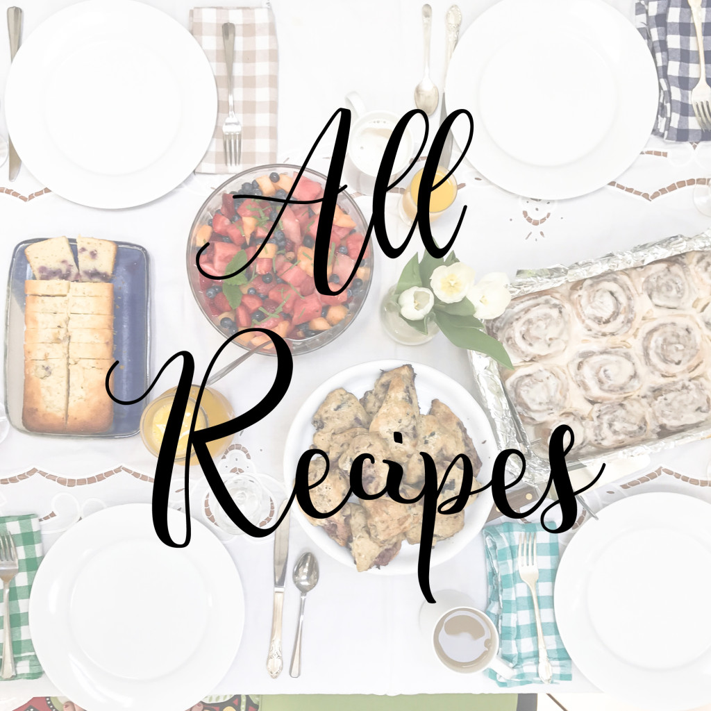 Recipe Index - Pass the Cookies
