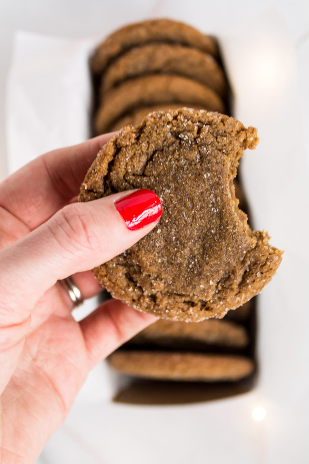 brown butter ginger cookies - Pass the Cookies