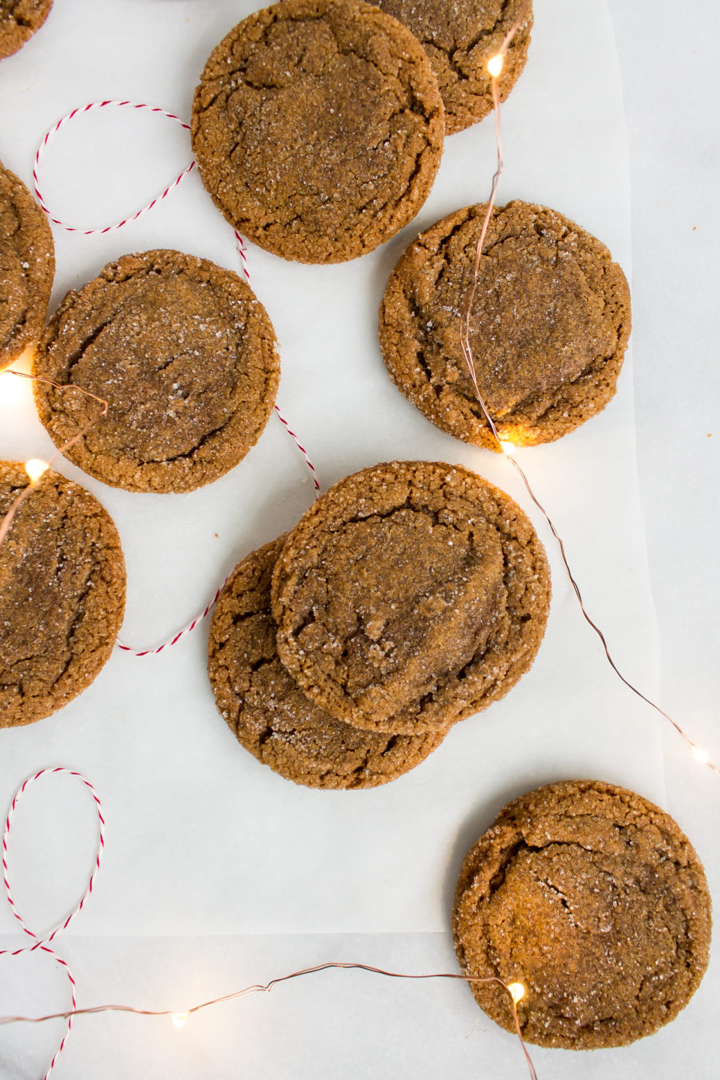 brown butter ginger cookies - Pass the Cookies