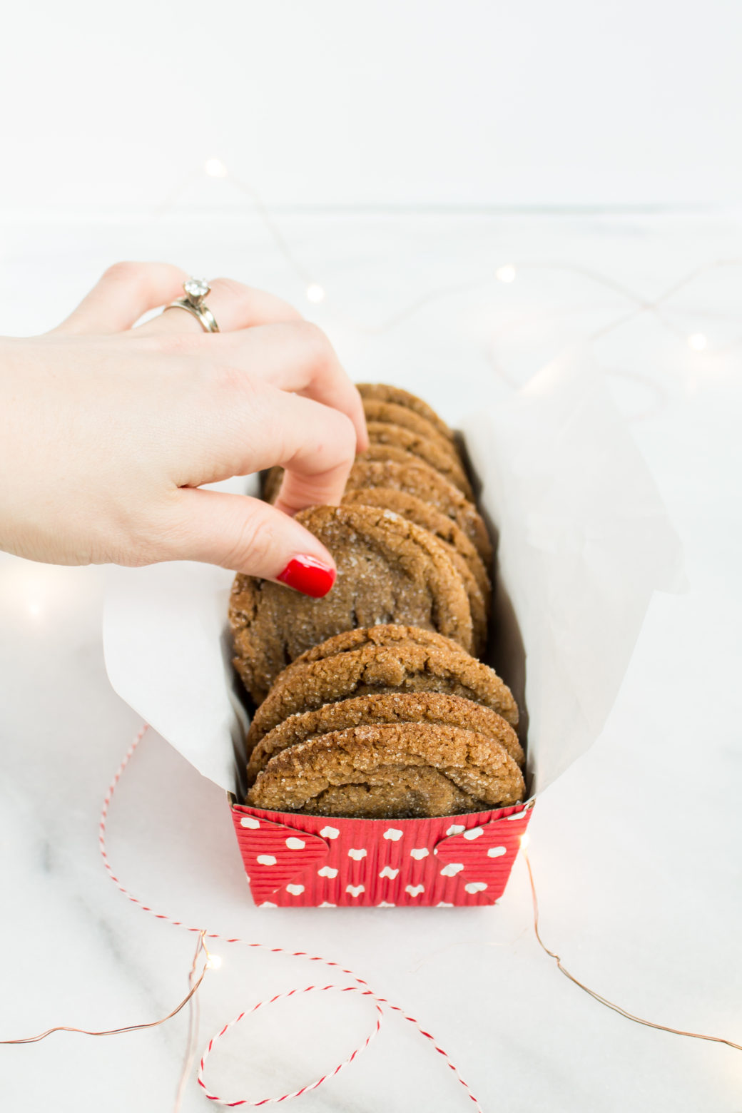 brown butter ginger cookies - Pass the Cookies