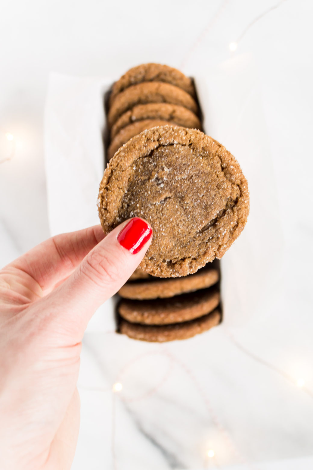 brown butter ginger cookies - Pass the Cookies