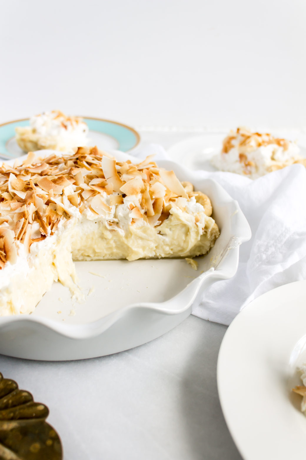 This classic coconut cream pie has a perfectly flaky crust, rich ...