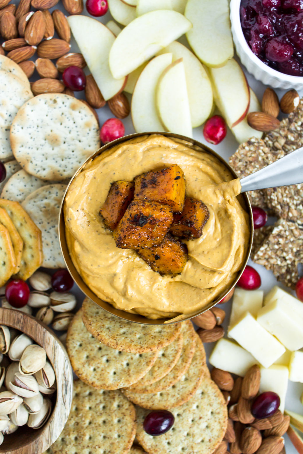 roasted butternut squash dip - Pass the Cookies