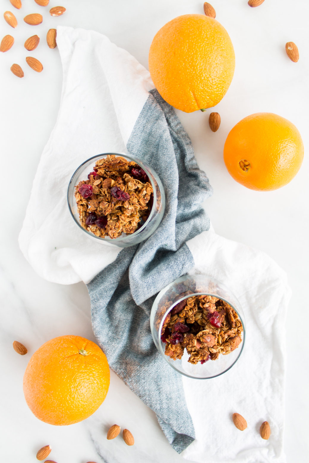 orange almond granola - Pass the Cookies