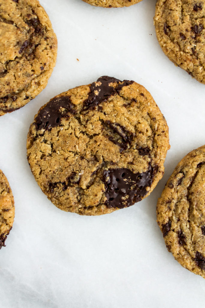 spelt chocolate chip cookies - Pass the Cookies
