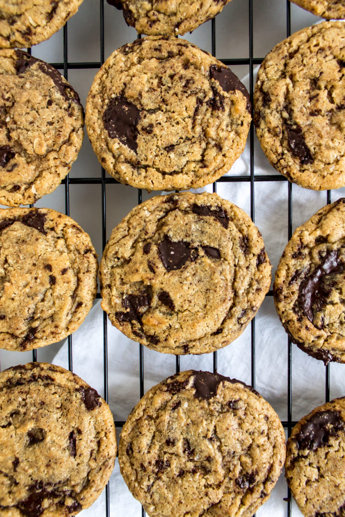spelt chocolate chip cookies - Pass the Cookies