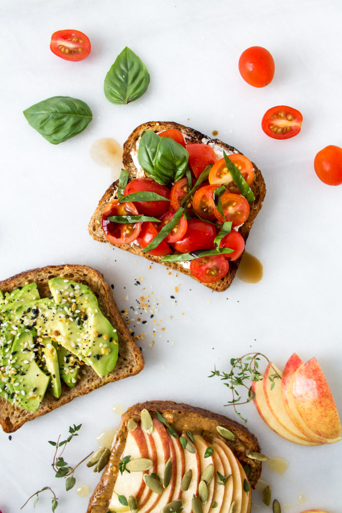toast toppings, four ways - Pass the Cookies