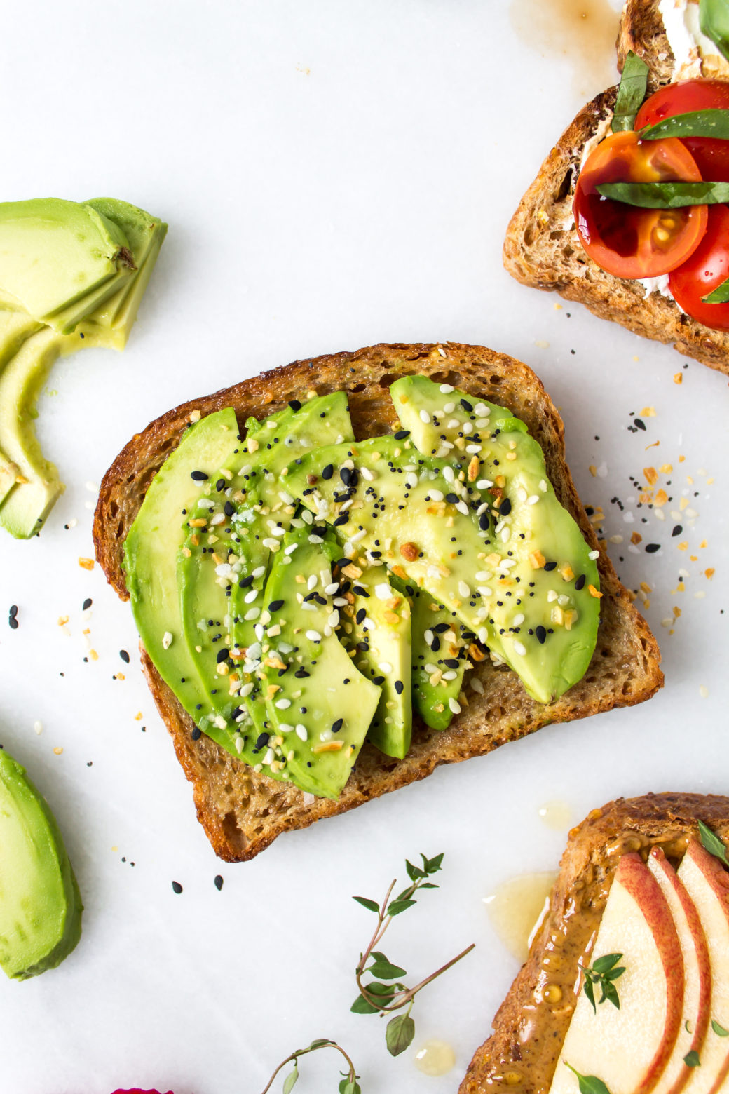 toast toppings, four ways - Pass the Cookies