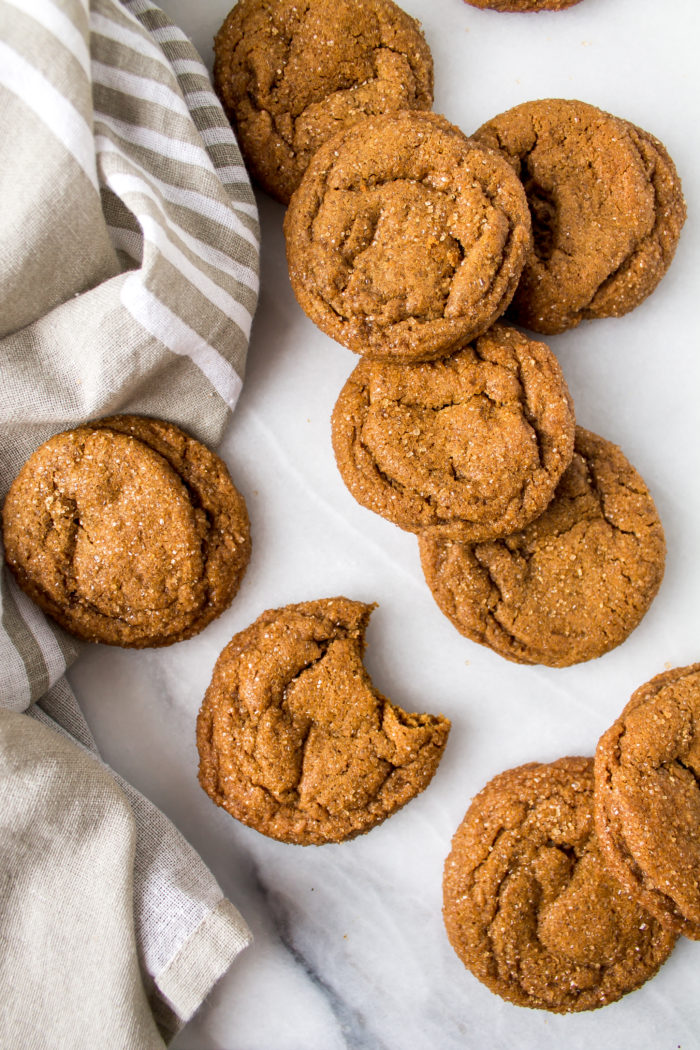 chewy ginger cookies - Pass the Cookies