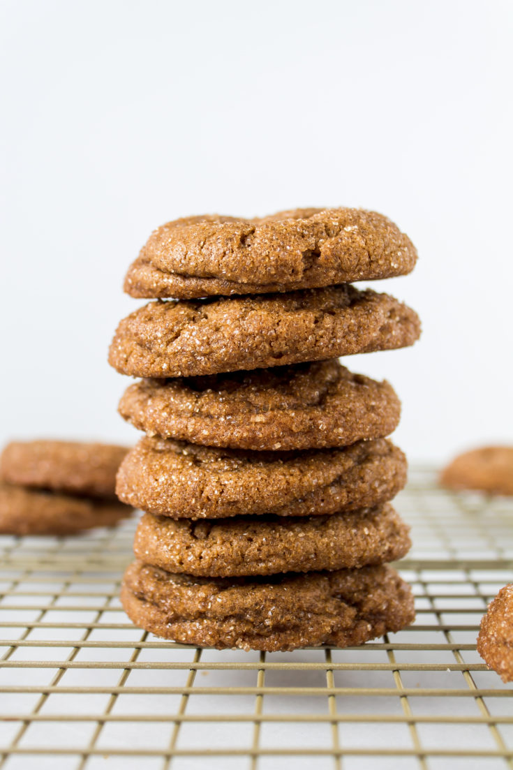 chewy ginger cookies - Pass the Cookies