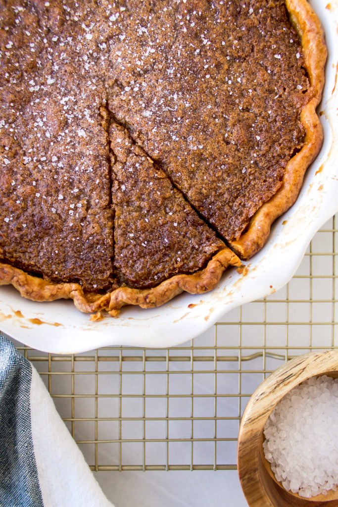 salted maple pie - Pass the Cookies