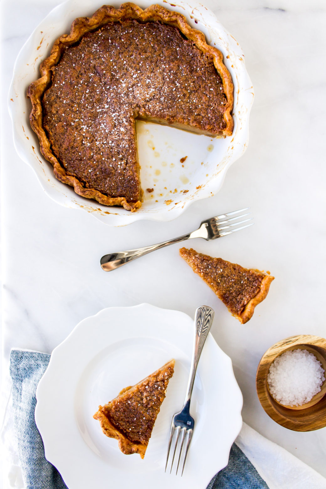 salted maple pie - Pass the Cookies